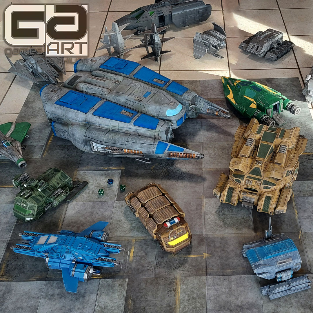 Explore Our 3D Printable Spaceships And Models For Tabletop Wargaming ...